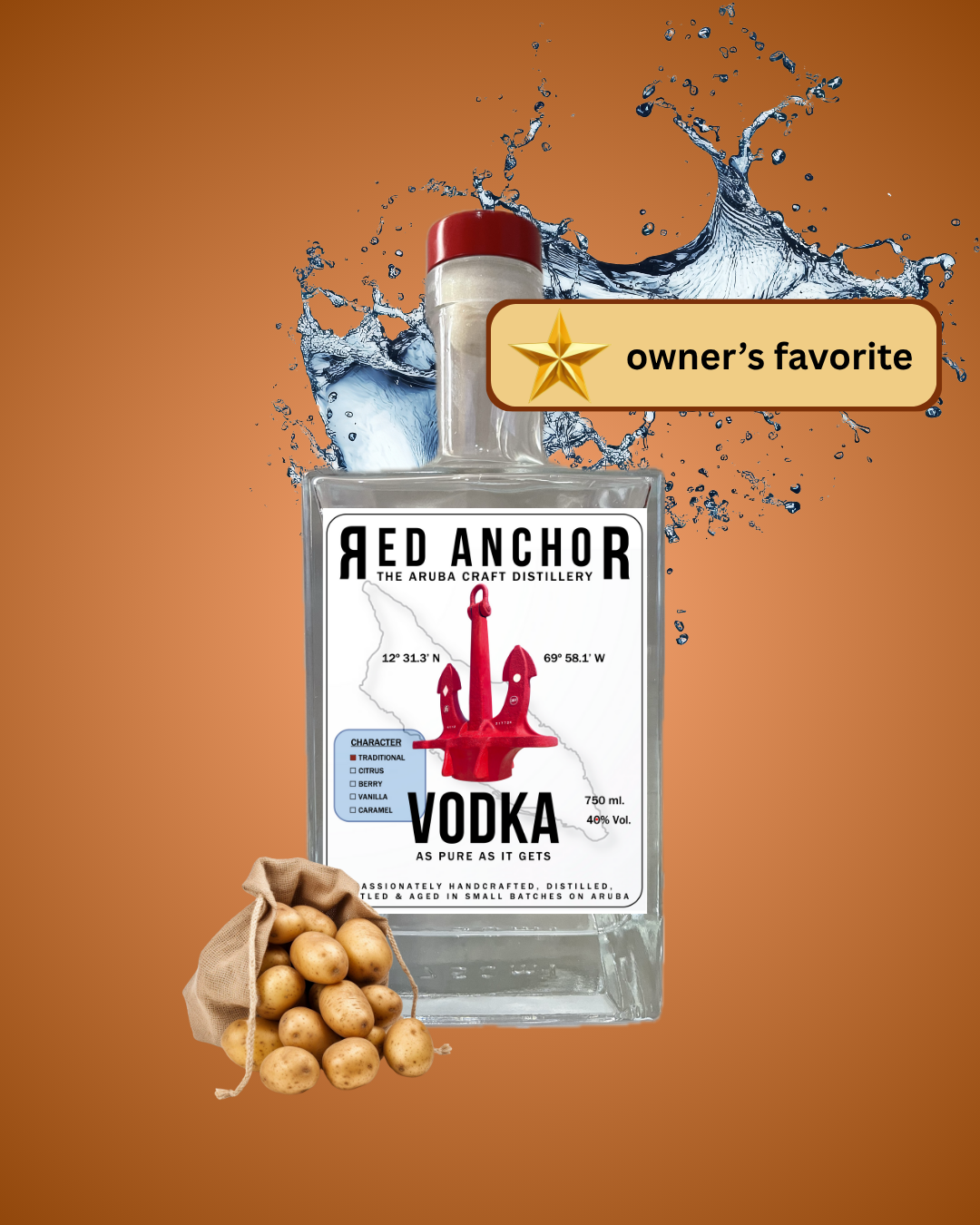 Vodka - Traditional - Red Anchor Distillery